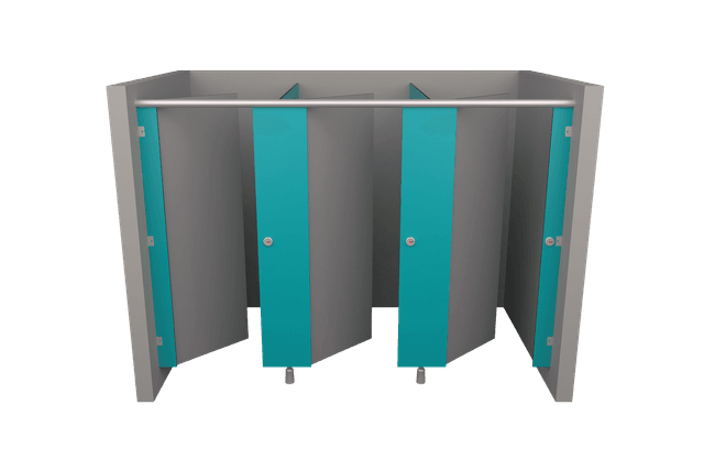 Colours - Triple Enclosed - Toilet Cubicles Online